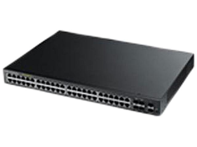 ZyXEL GS1920 GS1920-48HP 48-port GbE Smart Managed PoE Switch - Newegg.com