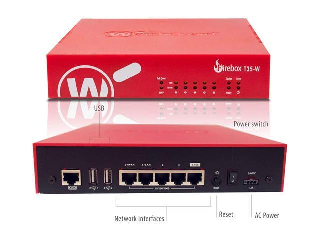 WatchGuard Firebox T35-W Network Security/Firewall Appliance - Newegg.com