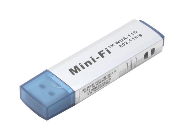 PRISMIQ WUA-11G USB 2.0 Mini-Fi Wireless Adapter - Newegg.com