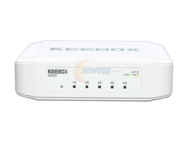 Keebox SGE05 Gigabit Ethernet Switch - Newegg.com