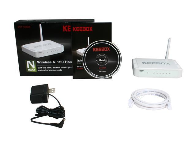 Keebox W150NR Wireless Home Router - Newegg.com