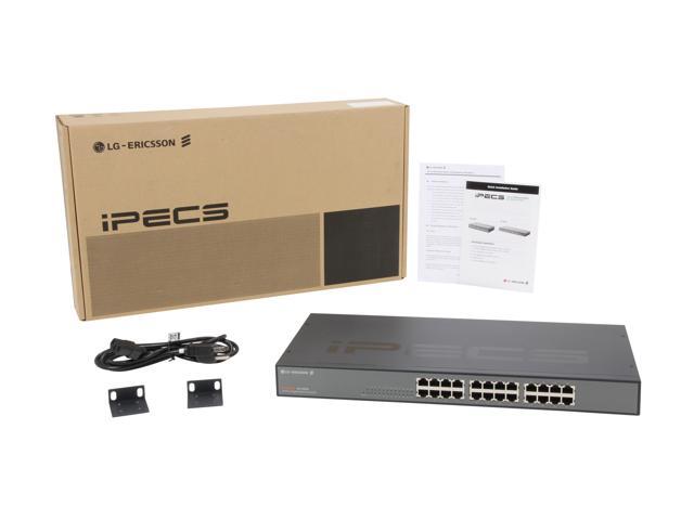 LG-Ericsson iPECS ES-1024G 24-Port Gigabit Ethernet Unmanaged Switch ...