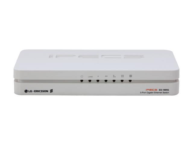 LG-Ericsson ES-1005G 5-Port Unmanaged Gigabit Switch - Newegg.com