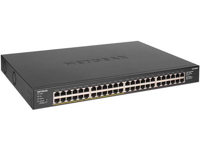 NETGEAR 300 Series GS348-100AJS 48-Port Gigabit Ethernet Switch ...