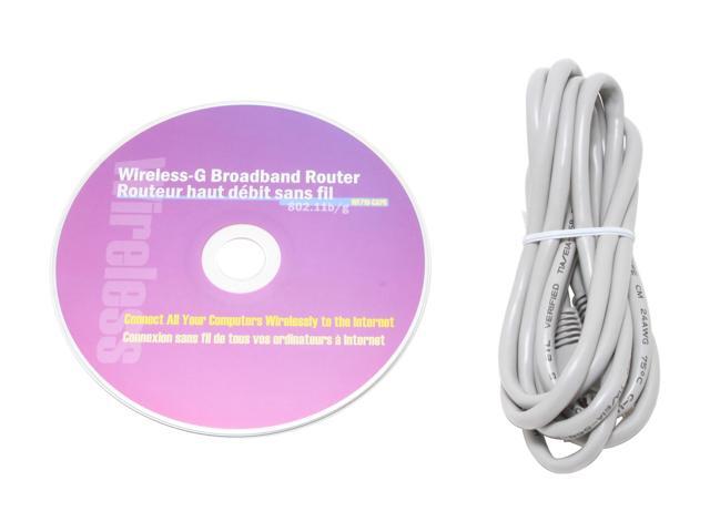 GIGAFAST WF719-CAPR 54Mbps Wireless-G Broadband Router - Newegg.com