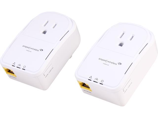 Amped Wireless PLA2 Powerline Nano AV500 1-Port Network Adapter Kit, Up ...