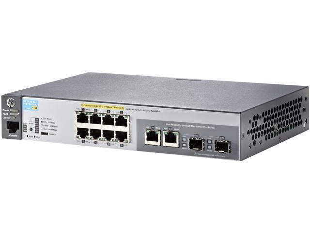 HPE Aruba 2530-8G-PoE+ Ethernet Switch - Newegg.com