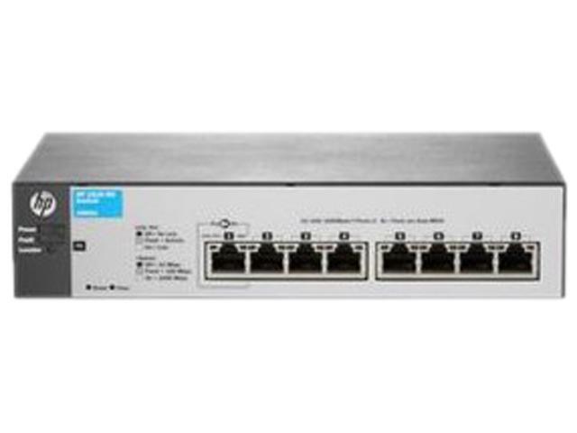 HP Smart Buy 1810-8G 8-port Gigabit Smart Managed Switch (J9802AS#ABA ...