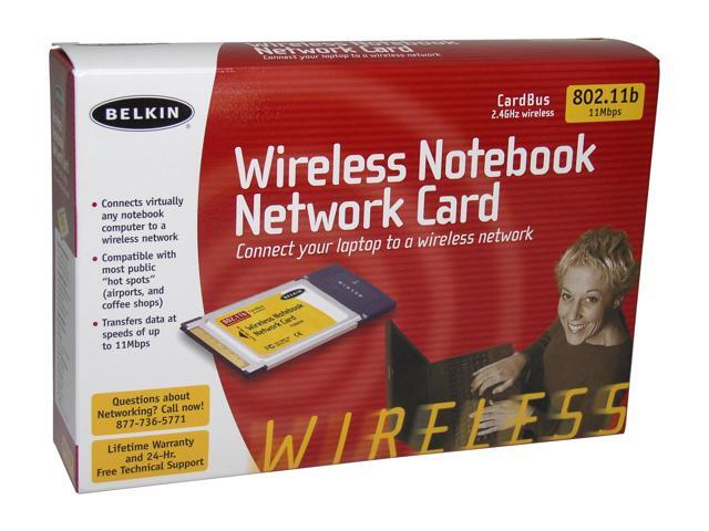 BELKIN F5D6020 Wireless Notebook Network Card - Newegg.com