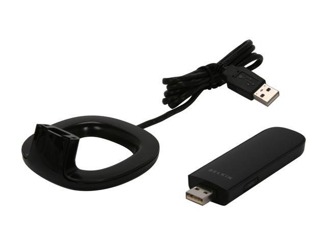 BELKIN F5D8055 USB 2.0 Wireless N+ USB Adapter (Black) - Newegg.ca