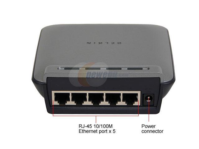 BELKIN F5D5131-5 5-Port Network Switch - Newegg.com