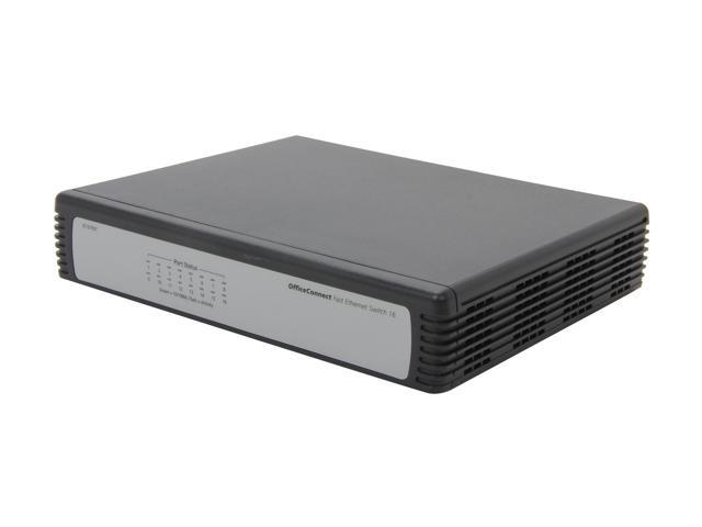 HP 1405-16 Desktop Fixed 16 Port Unmanaged Ethernet Switch - Newegg.com