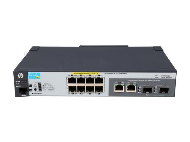 HP J9565A#ABA ProCurve 2615-8-PoE Stackable Ethernet Switch - Newegg.com