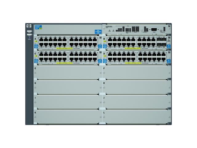 HP E5412-92G-PoE+/4G-SFP v2 zl Switch Chassis - Newegg.com