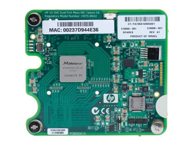 HP 10 GbE Dual Port Mezzanine Network Interface Card - Newegg.com