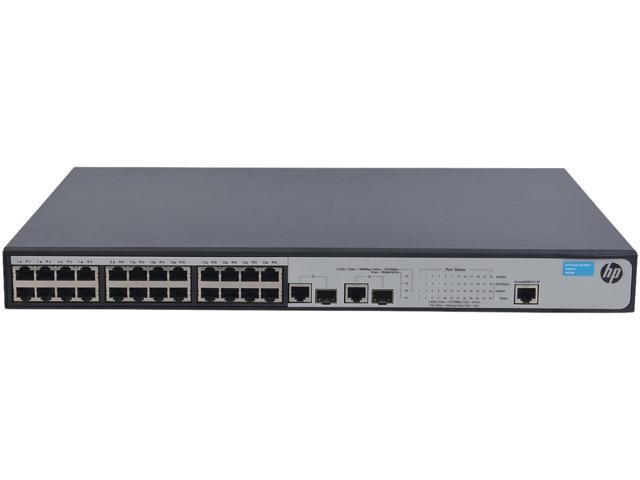 HPE OfficeConnect 1910-24-PoE+ Smart L3 Managed 24-port 10/100 (PoE+ ...