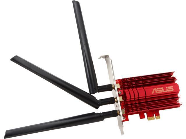 Refurbished: ASUS PCE-AC66/US PCI Express Next Generation AC Dual-Band ...