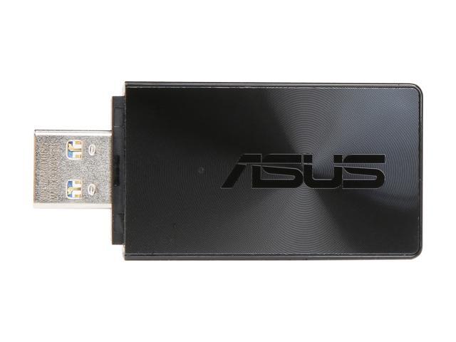 ASUS Dual Band 2.4 GHz 5 GHz USB Wi-Fi Wireless Adapter (USB-AC55 B1 ...