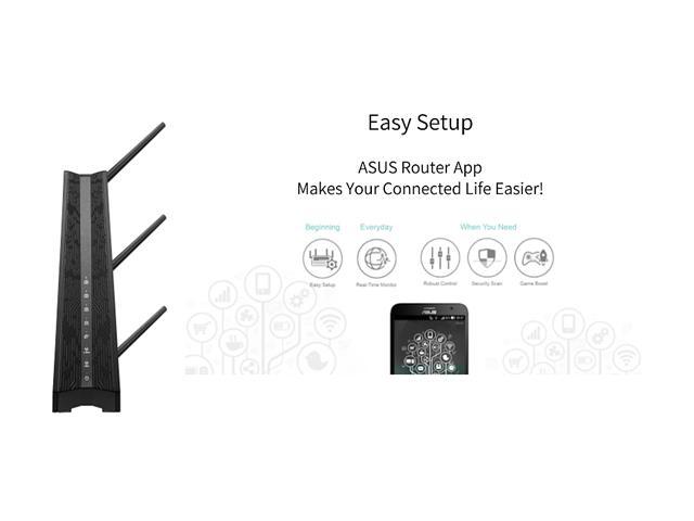 ASUS RP-AC1900 AC1900 Dual Band Wi-Fi Range Extender - Newegg.com