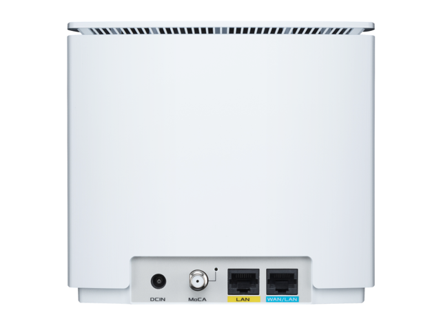 ASUS ZenWiFi AX Hybrid(XC5) AX3000 + MoCA 2.5 Mesh WiFi 6 System (1pk ...