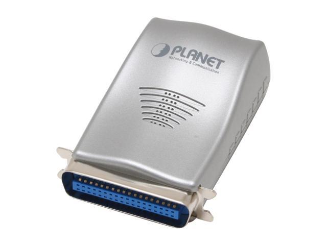 PLANET FPS-1001 Direct Attached 10/100Mbps Fast Ethernet Print Server ...