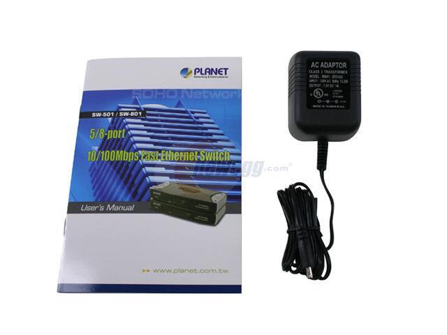 PLANET SW-801 Fast Ethernet Switch - Newegg.com