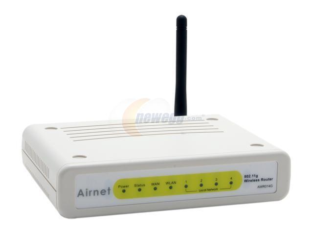 Open Box: Airnet AWR014G 54Mbps Wireless Router - Newegg.com