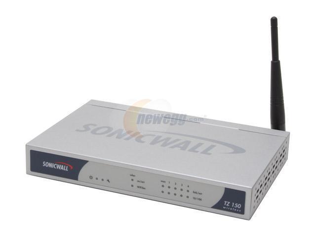 SonicWALL 01-SSC-5815 TZ 150 Wireless VPN Firewall - SMB - Newegg.com