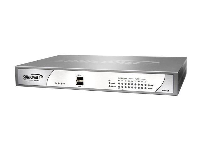 SonicWall 01-SSC-8760 VPN Wired Network Security Appliance (NSA) 240 ...