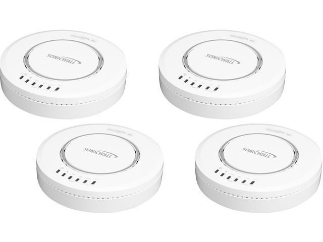 SonicWall 01-SSC-8588 4-Pack Bundle SonicPoint-Ni Dual-Band Wireless AP ...