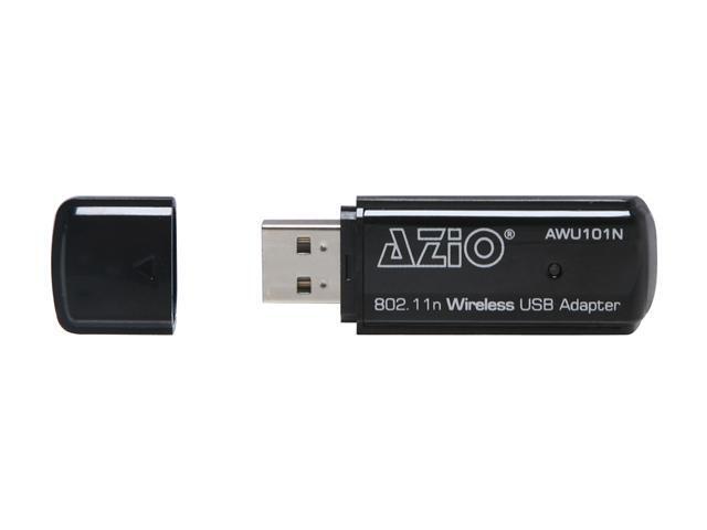 AZiO AWU101N USB 2.0 Wireless Adapter - Newegg.com