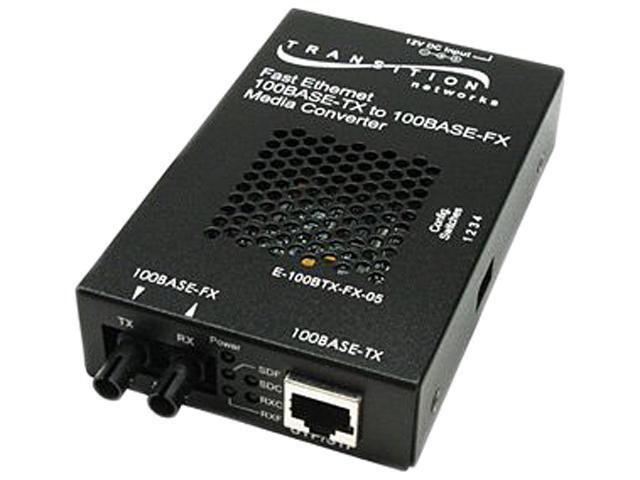 Transition Networks Fast Ethernet Media Converter - Newegg.com