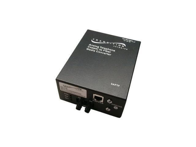 Transition Networks SAPTF3311-105 POTS 2-Wire Copper to Fiber Media ...
