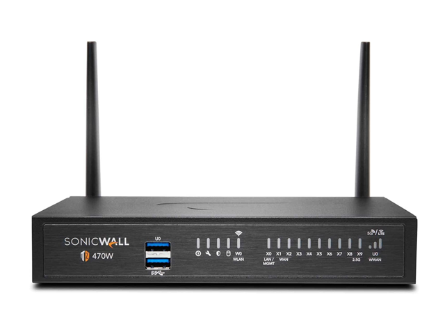 SonicWall TZ470 Wireless AC TotalSecure 1YR Essential Edition (02-SSC ...