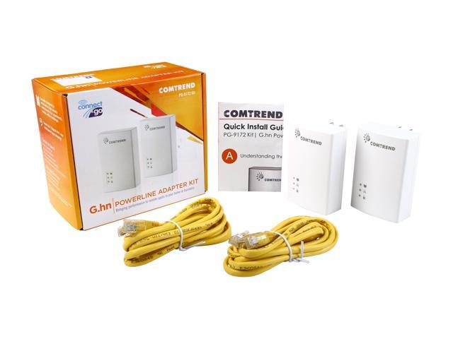 Comtrend PG-9172-Kit G.hn Powerline Adapter Kit, up to 1200 Mbps ...
