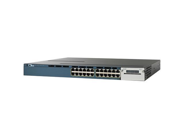 Refurbished: CISCO Catalyst 3560-X Series WS-C3560X-24P-L-RF PoE+ ...