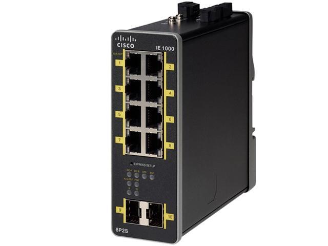 Cisco IE 1000-8P2S-LM Industrial Ethernet Switch - Newegg.com