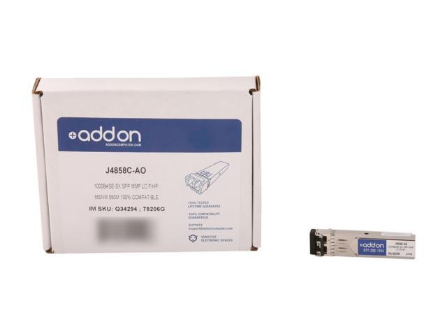 AddOn HP J4858C Compatible 1000 Base-SX SFP Transceiver (MMF, 850nm ...