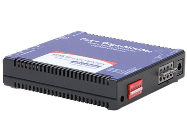 Advantech IMC-390-SFP-US Mini PoE+ Media Converter, 1000Mbps, SFP AC adapter - Newegg.com