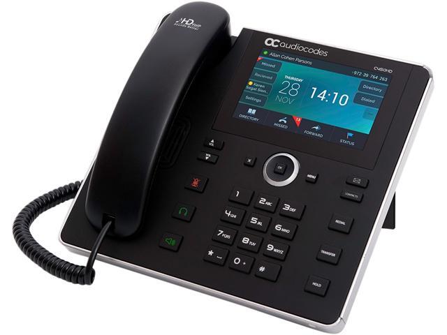 AudioCodes UC-C450HDEG-BW Network VoIP Phone - Newegg.com