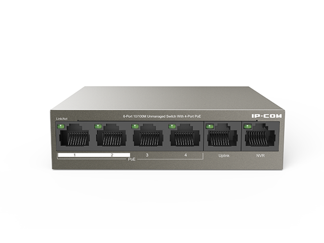 Tenda IP-COM 6-Port 10/100M Unmanaged Switch With 4-Port PoE - Newegg.com