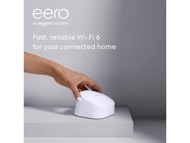 Refurbished: Certified Refurbished Eero 6 dual-band mesh Wi-Fi 6 router ...