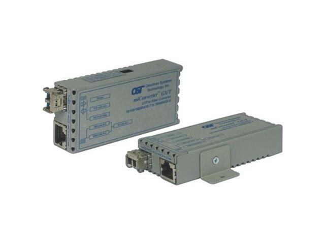 Omnitron miConverter GX/T Gigibit Ethernet to Fiber Media Converter - Newegg.com