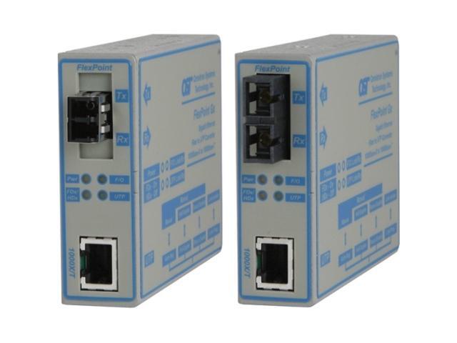 Omnitron FlexPoint Gigabit Ethernet Media Converter - Newegg.com