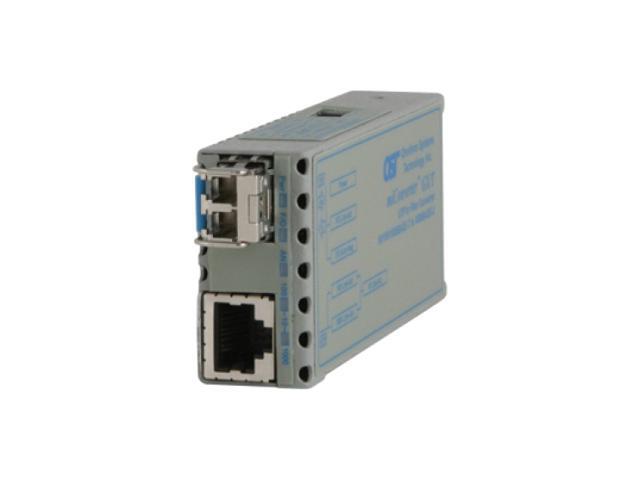 Omnitron miConverter 1221-1 Gigabit Ethernet Media Converter - Newegg.com