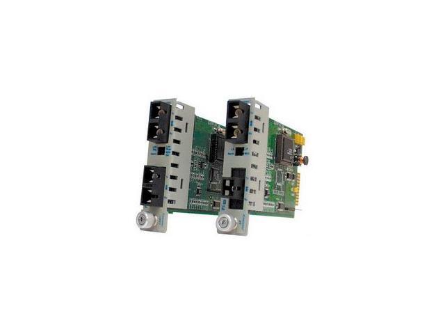 Omnitron iConverter 1000 FF SM to MM Managed Media Converter - Newegg.com
