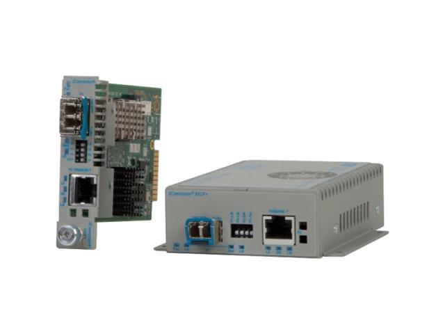 Omnitron iConverter XGT+ 10GBASE-T Ethernet Media Converter - Newegg.com