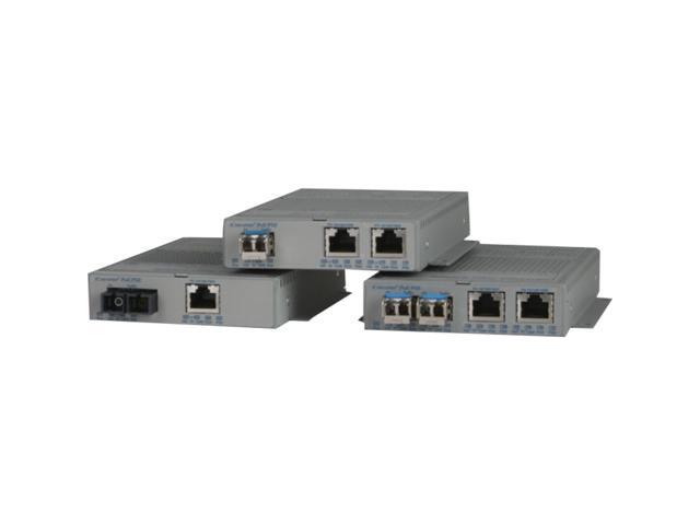 Omnitron Standard GPoE/S Gigabit Media Converter - Newegg.com