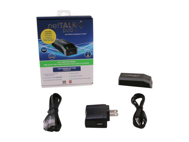 netTALK DUO ENTRY DUO II VoIP Gateway - Newegg.com