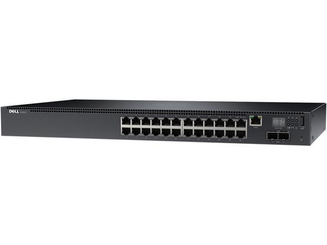 Dell Networking N2024 - Switch - L2+ - Managed - 24 x 10/100/1000 + 2 x ...